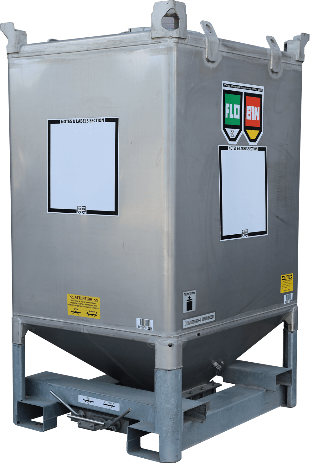FLO-BIN Containers for Catalyst Packaging | FLO-BIN RENTALS